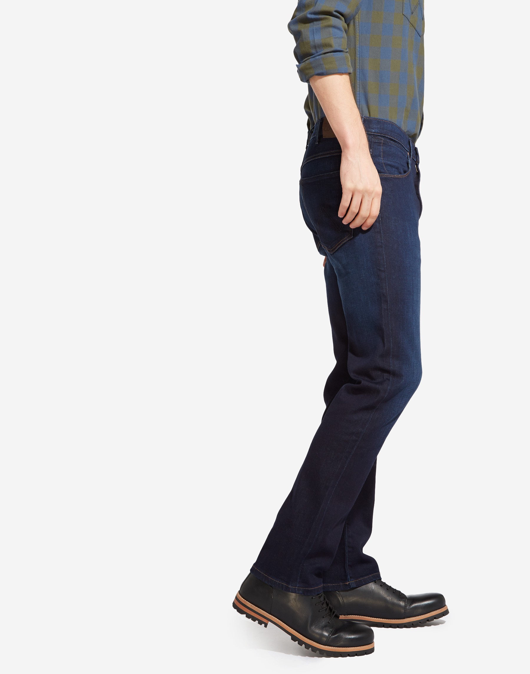 HOMME WRANGLER ARIZONA Jeans-Soft Lux Denim Stretch-Classique Coupe ...